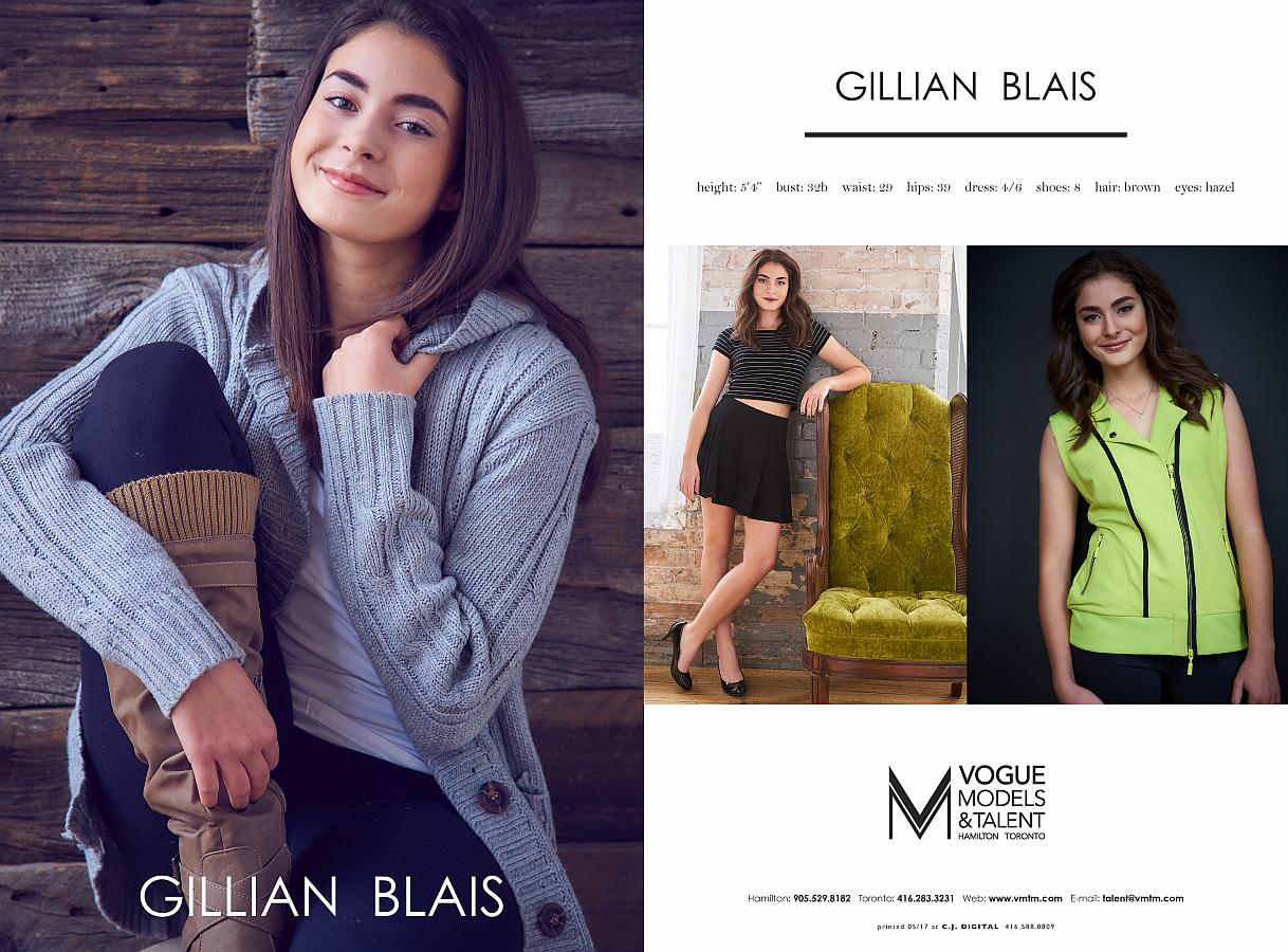 Gillian Blais - Model